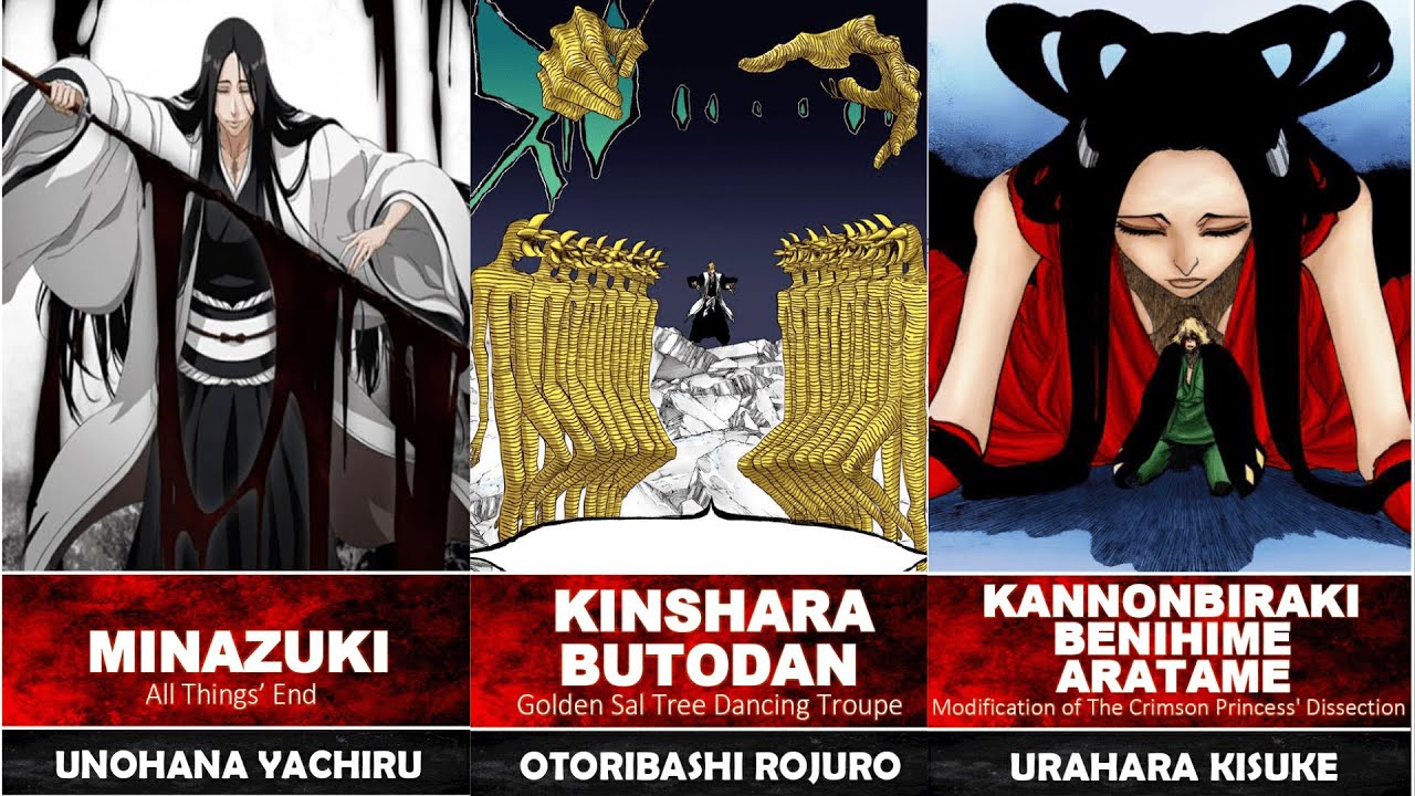 Bleach All Bankai List