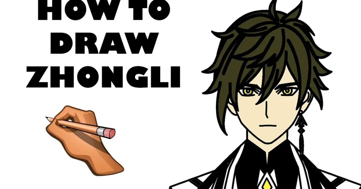 HOW TO DRAW ZHONGLI REROLL || GENSHIN IMPACT - Bilibili