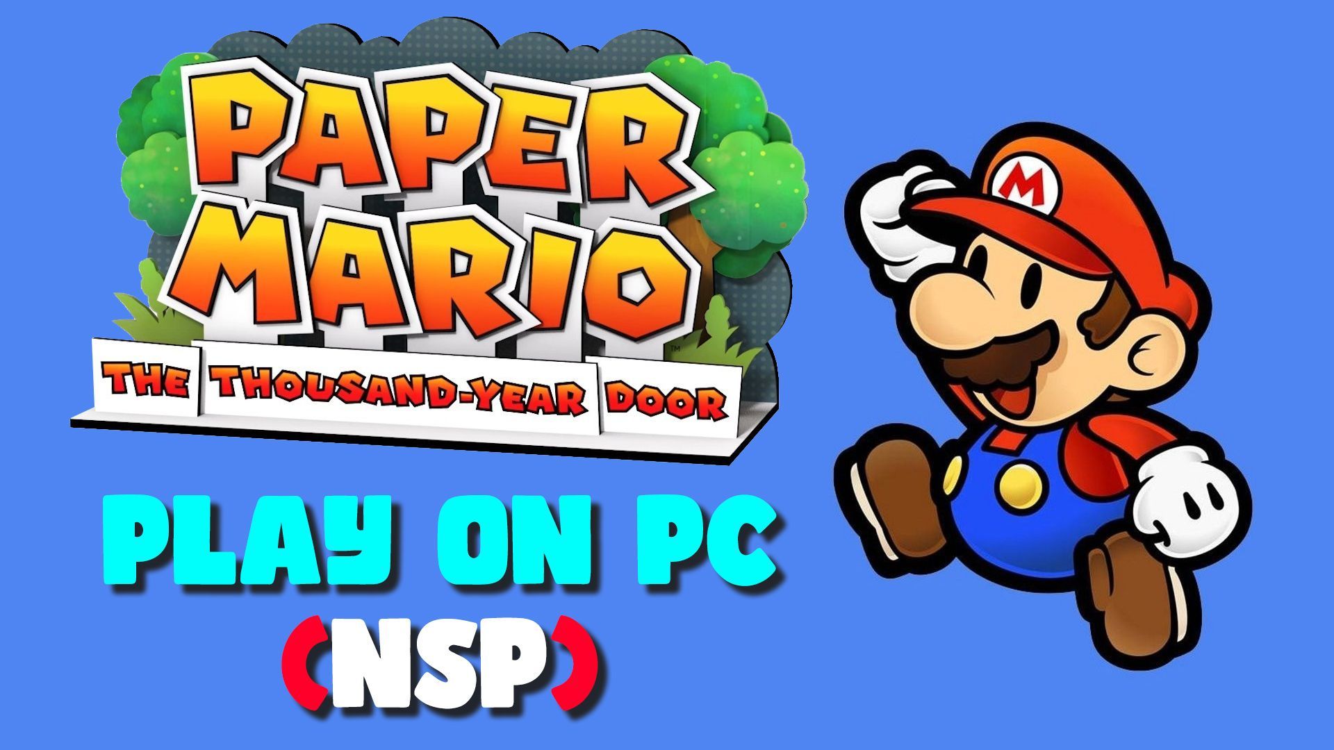 Get Paper Mario The Thousand-Year Door (XCI) & Install on PC using ...
