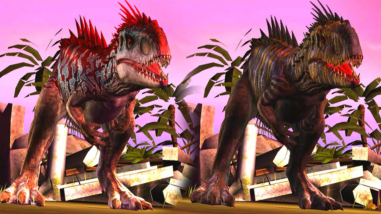 Indominus Rex Gen 2 Vs T Rex Gen 2 Jurassic Tournament Jurassic