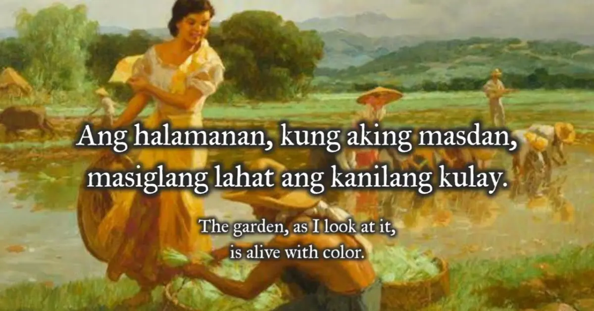 "Sa Kabukiran" - Filipino Folk Song - Bstation