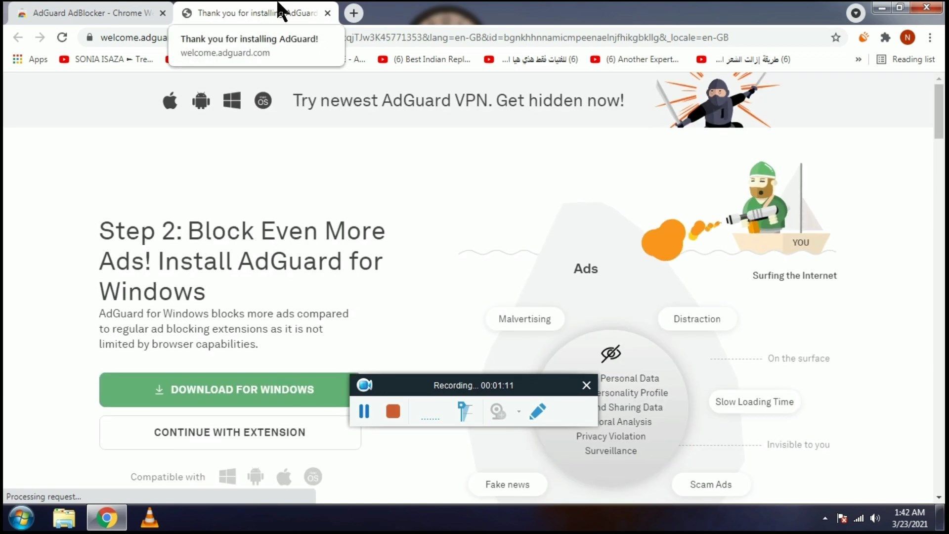 Adguard Chrome