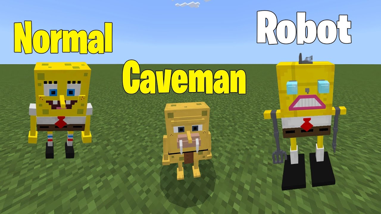 How To Build Spongebob In Minecraft