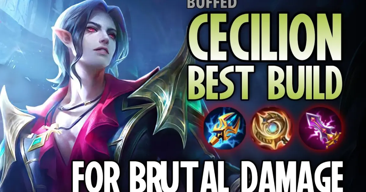16 Kills & 14 Assist!! Buffed Cecilion Best Build 2022 | Top 1 Global ...