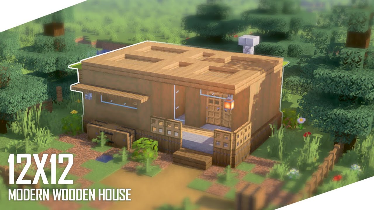 Modern House 12x12 Minecraft Project