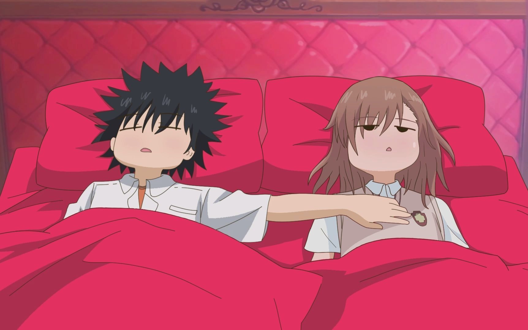 A Certain Scientific Railgun Misaka And Touma