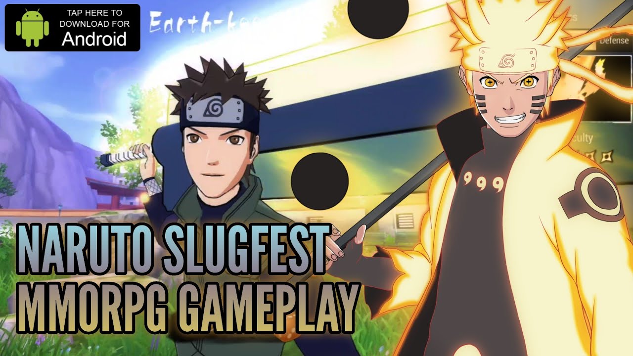 Naruto Slugfest Gameplay 3d Open World Mmorpg Android