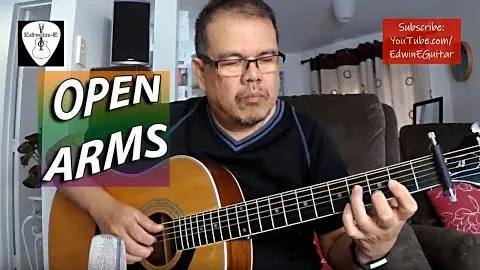 Open Arms Guitar Chords