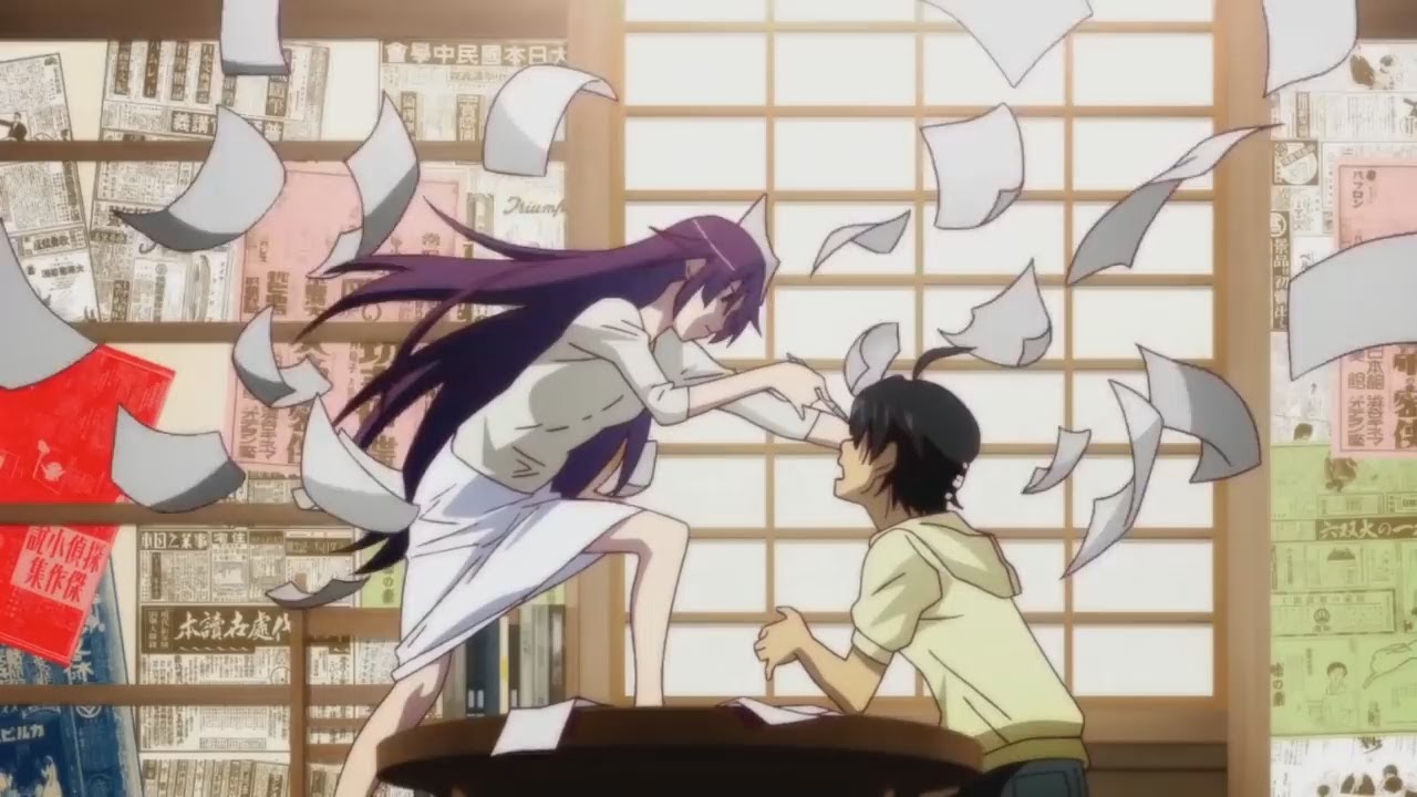 Senjougahara Fanservice