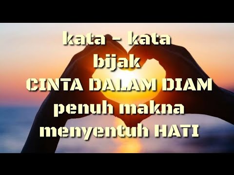 Kata Kata Bijak Cinta Penuh Makna