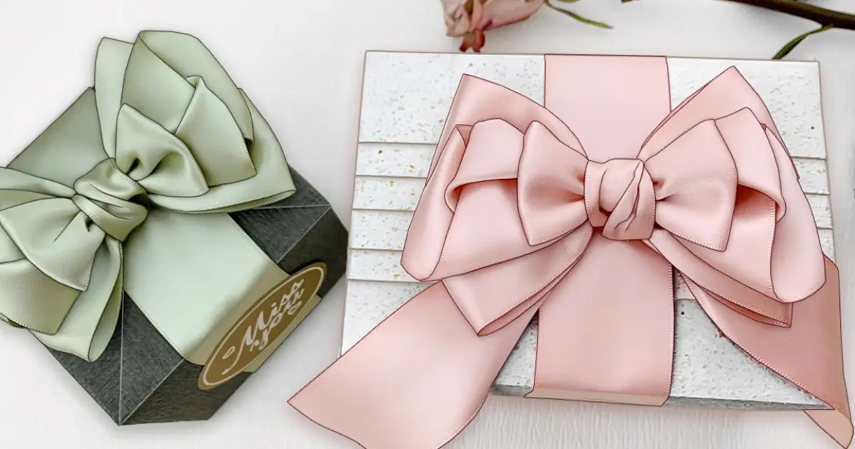 Gift wrapping | Teaching of wrapping gift boxes + multi-layer bowknot ...