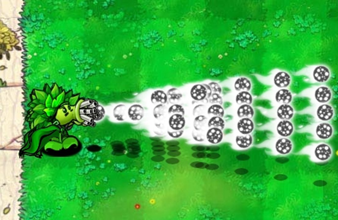 Gatling Pea Plants Vs Zombies