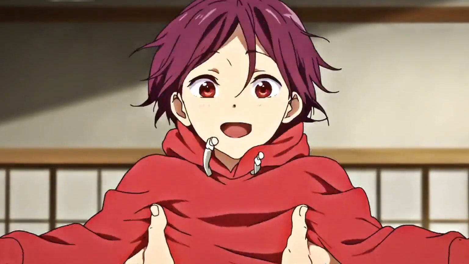 Rin Matsuoka Smiling