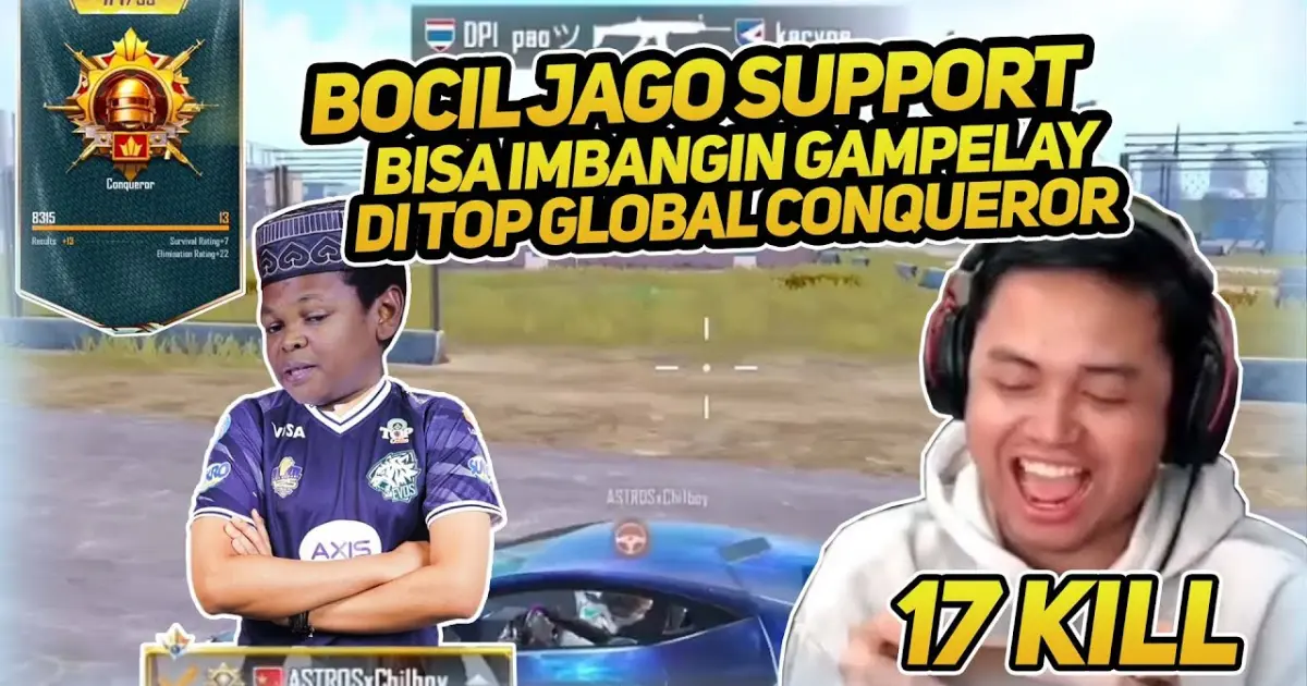 Bocil Bisa Imbangin Gameplay Di Conqueror Top Global - Bilibili