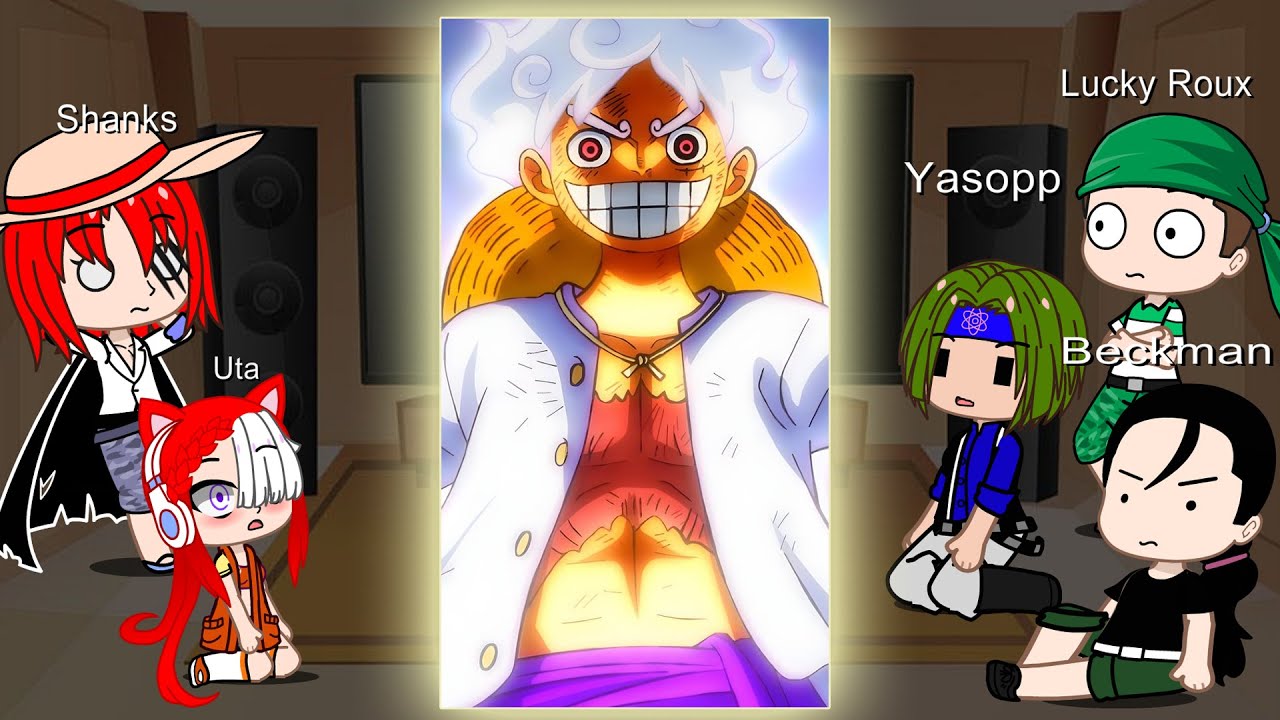 Luffy X Uta Gacha React