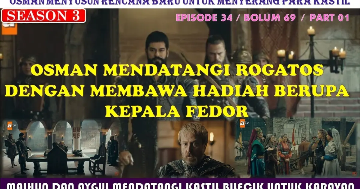 Kurulus Osman | Season 3 | Episode 34 | 69.Bolum | Part 1 | Bahasa Indonesia | Alur Cerita ...