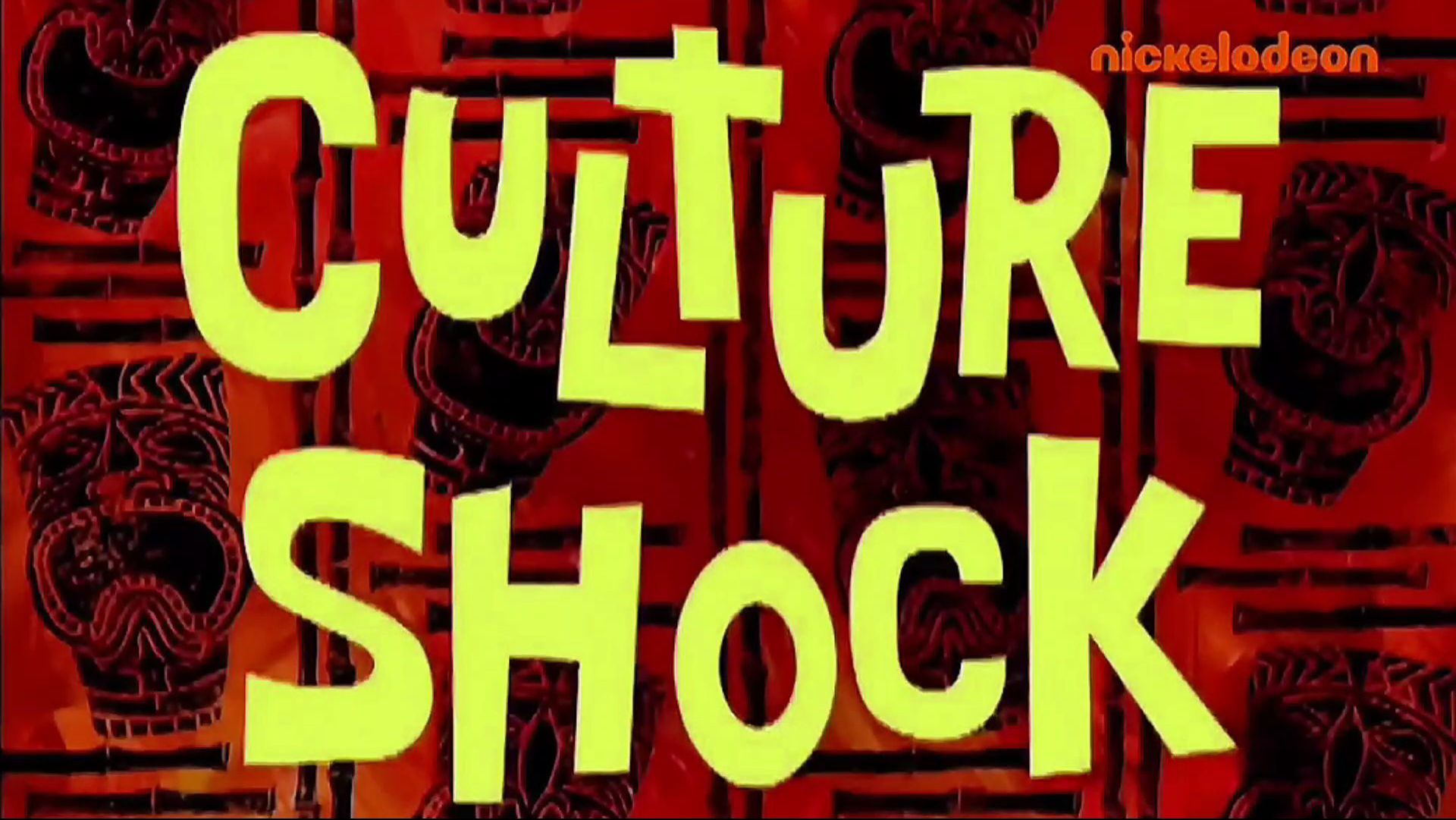 Culture Shock Spongebob